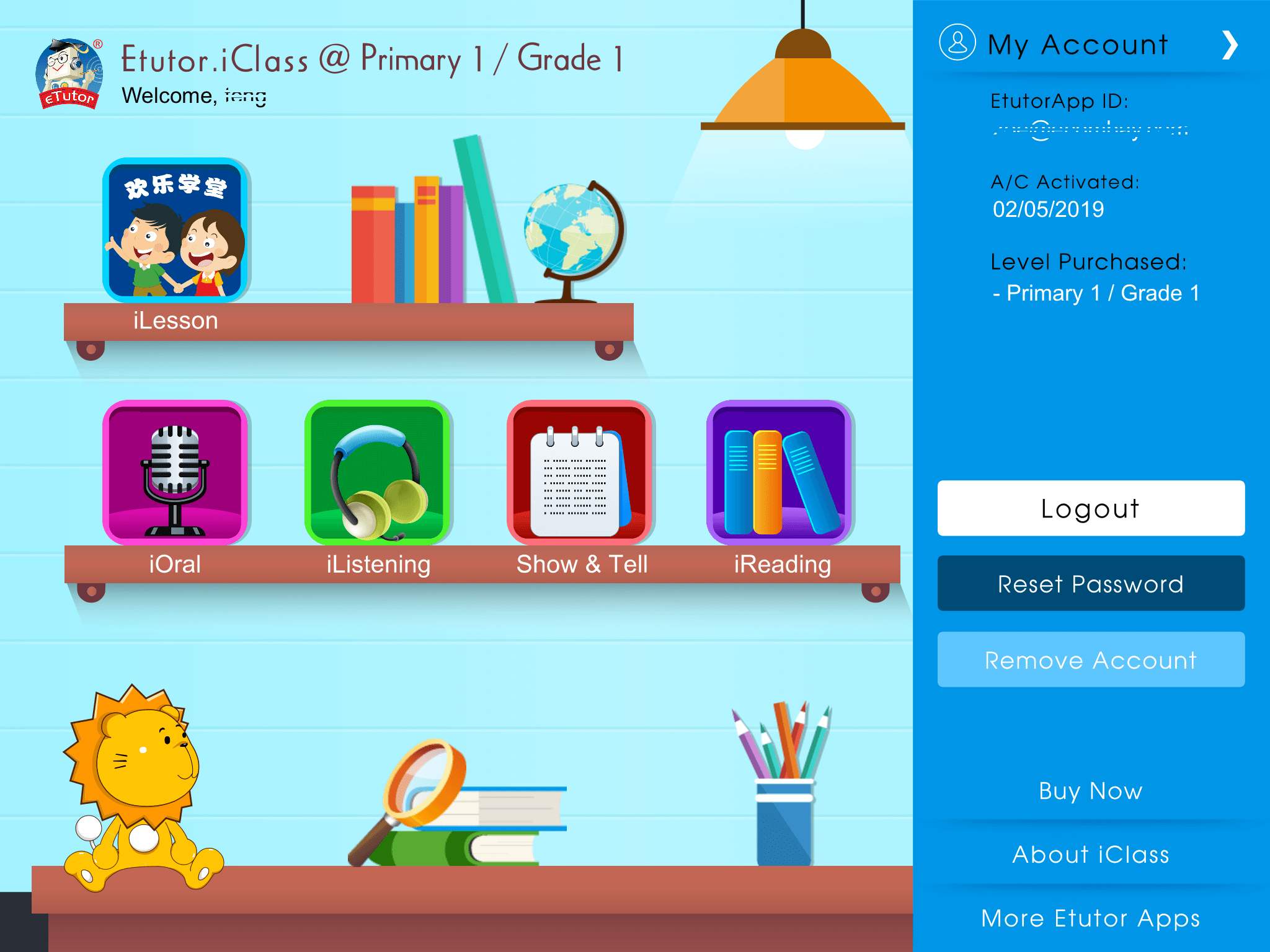 Etutor Learning:Etutor.iClass