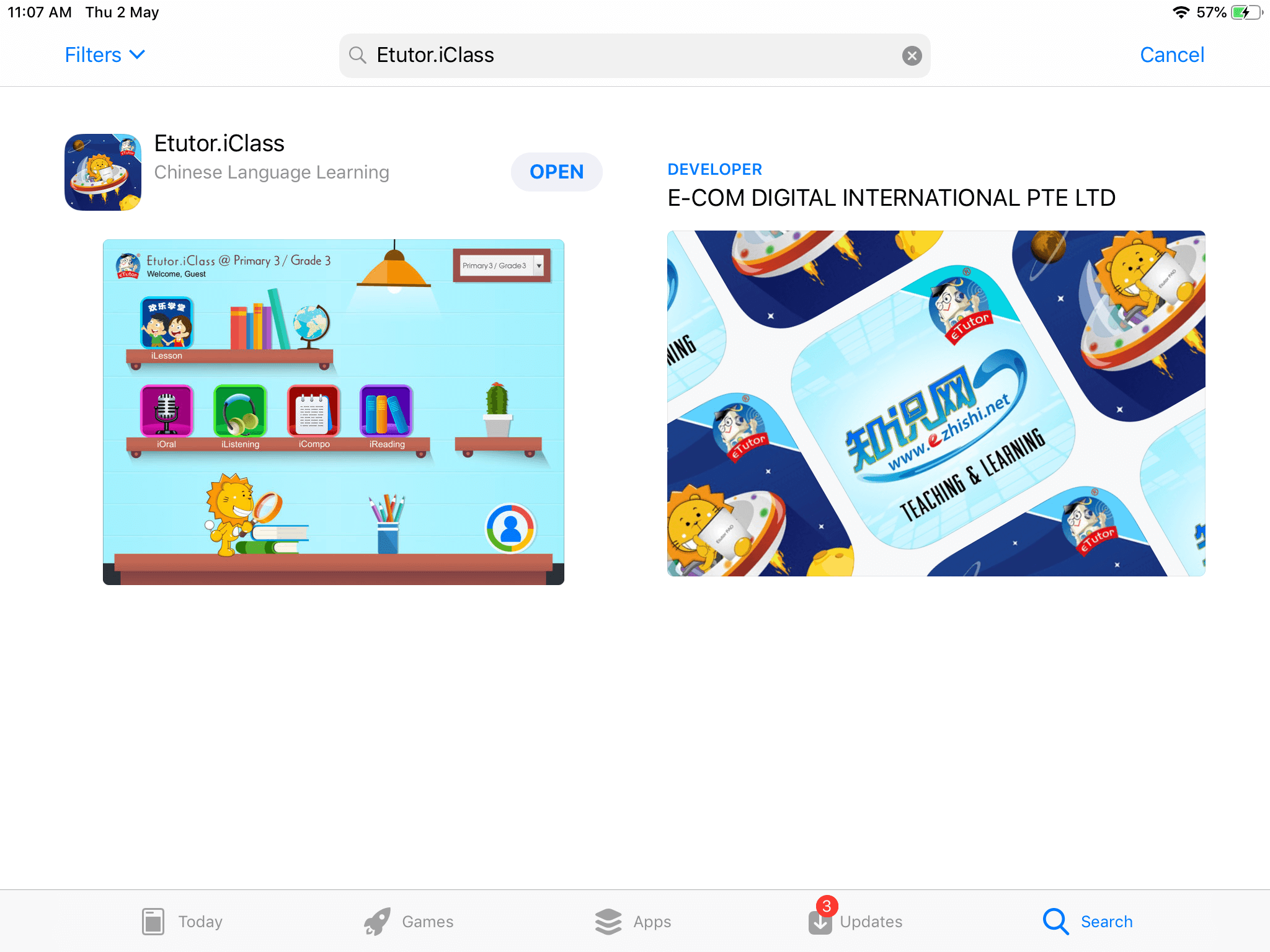 Etutor Learning:Etutor.iClass